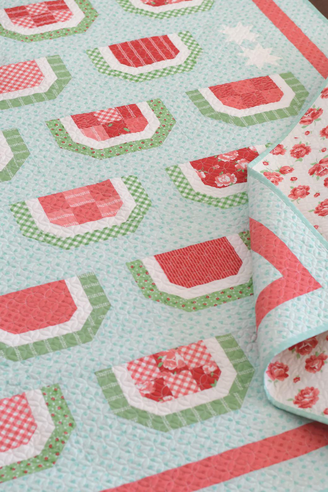 Summertime Watermelon Patchwork Kit - Etsy