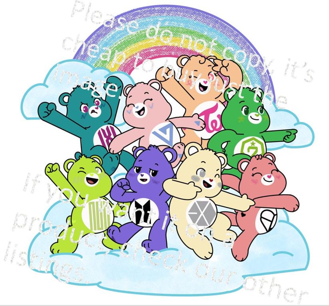 K-pop Stan Bears PNG, Gen 2 Kpop Groups (digital Download) - Etsy