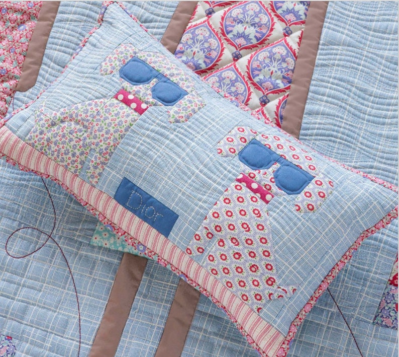 Tilda Pillow Kit, Dog Bench Pillow, Fabrics Included - Etsy