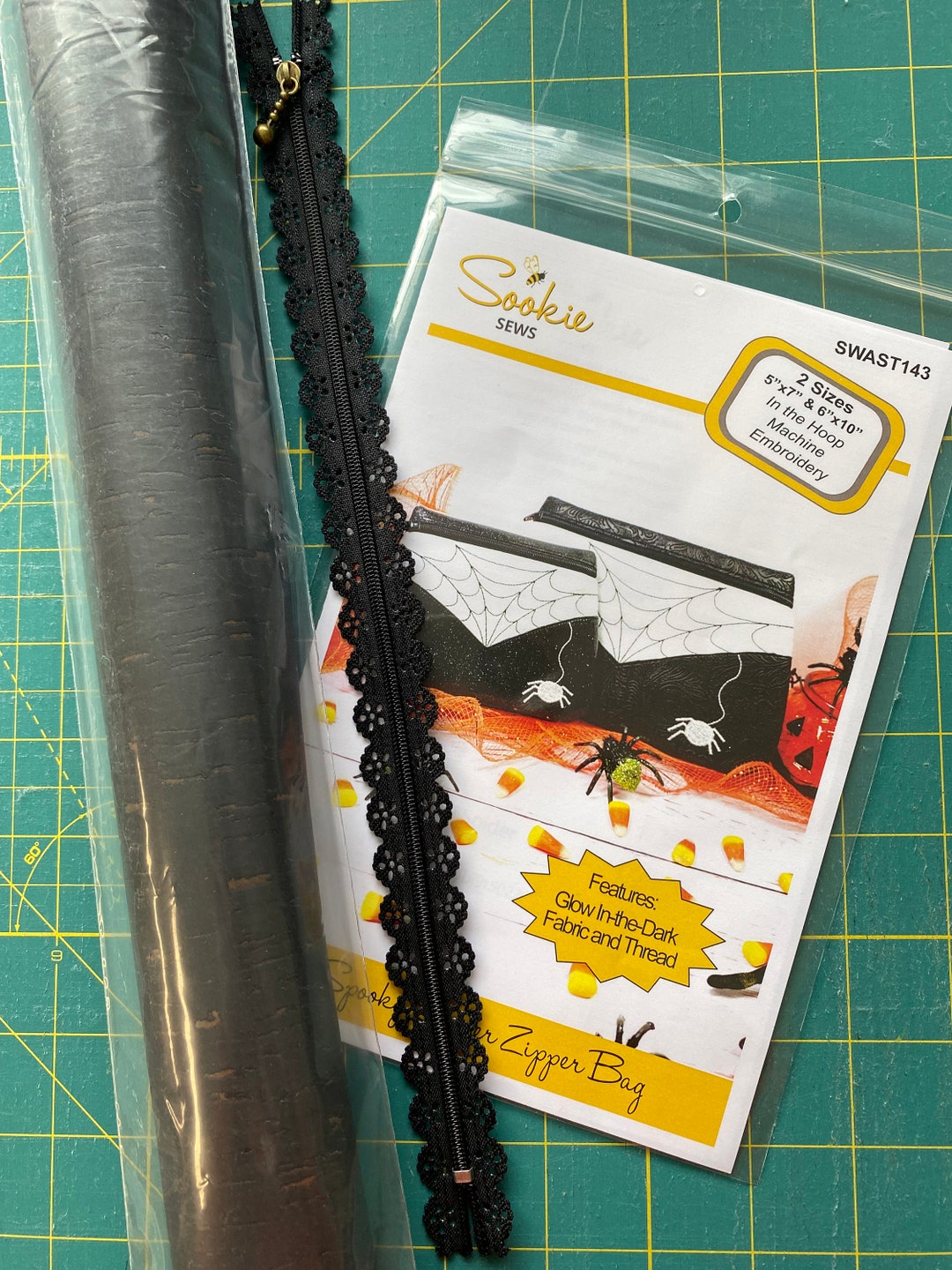 Sookie Spider Web Cork or Faux Leather Coin Purse Kit - Etsy