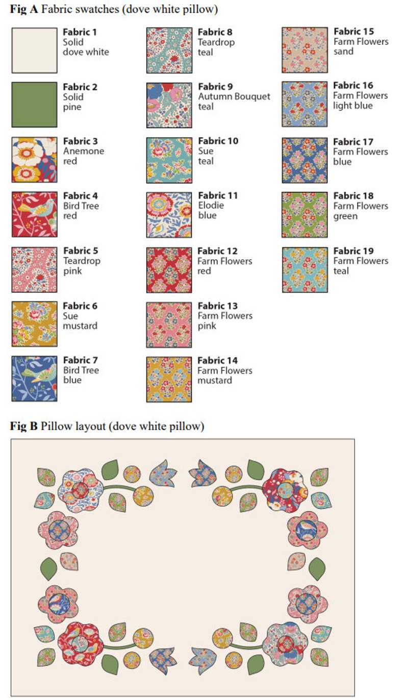 Tilda Table Runner Tildas World Jubilee Birthday Floral Table Runner ...