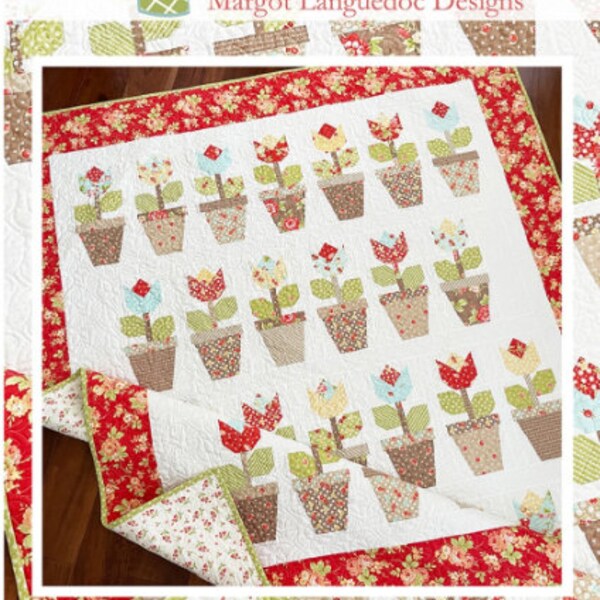 Flower Basket Quilt - Etsy