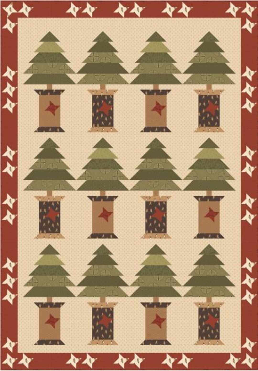 Sewing Your Oats Noble Spools Quilt Kit by Riley Blake Design KT-15700 ...