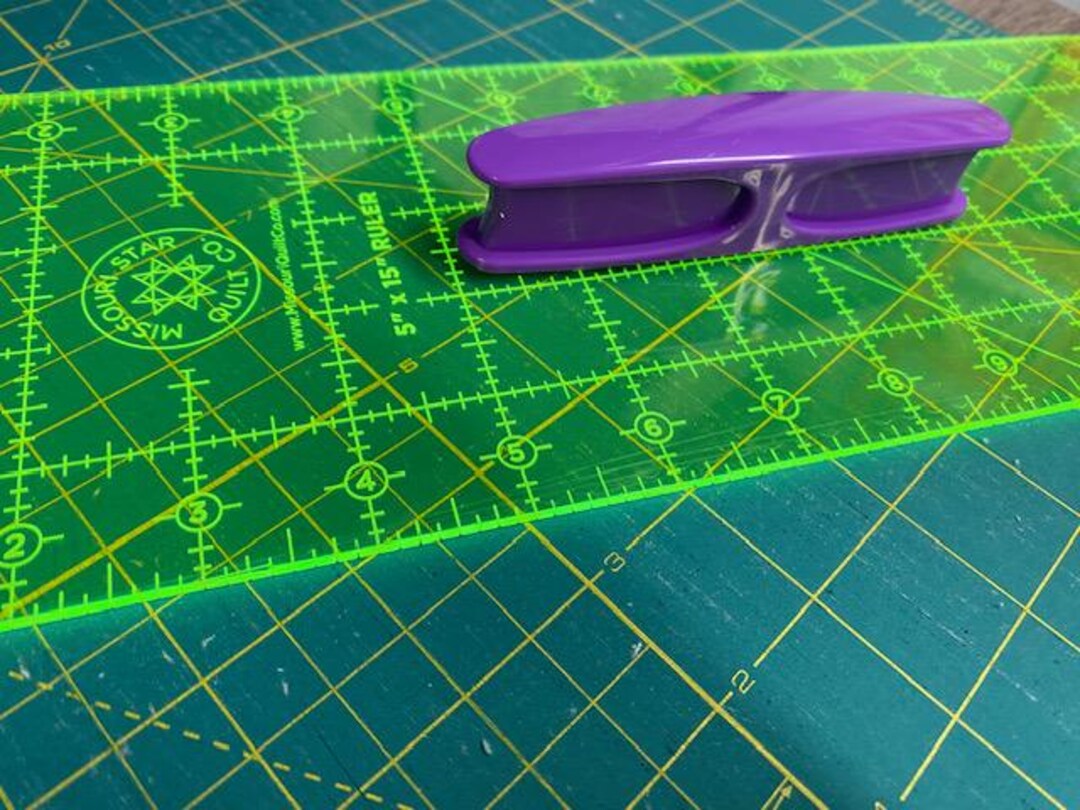 1 Pc Quilting Ruler Handle, Stick on Stabilizer, Easy Cutting Notion - Etsy