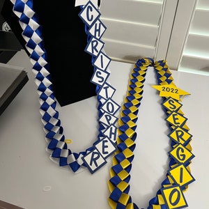 Custom Graduation Lei - Etsy