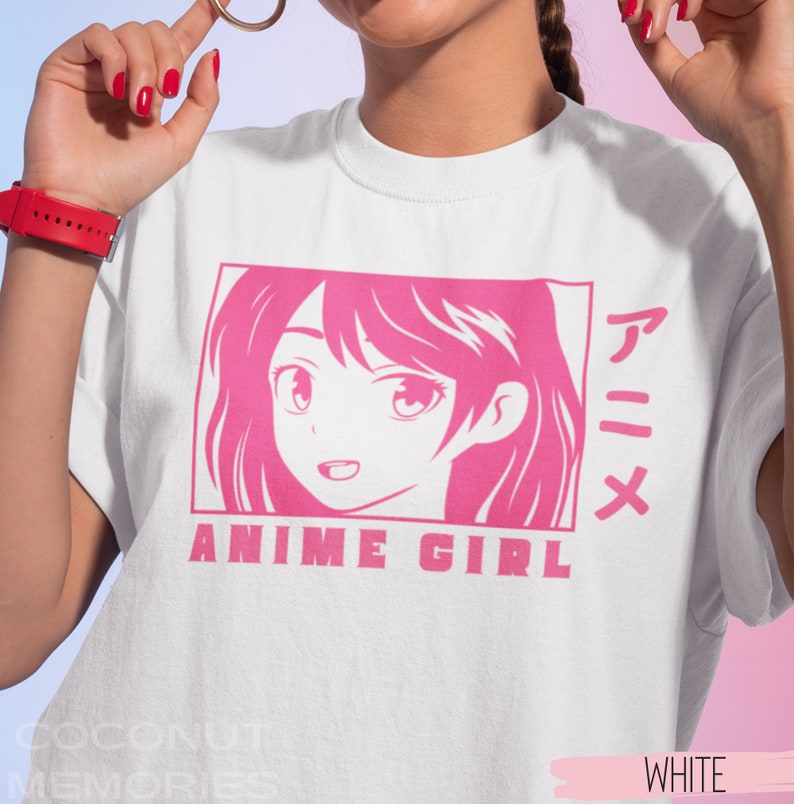 Anime Girl Shirt for Anime Fan, Gift for Lovers of Everything Japanese ...