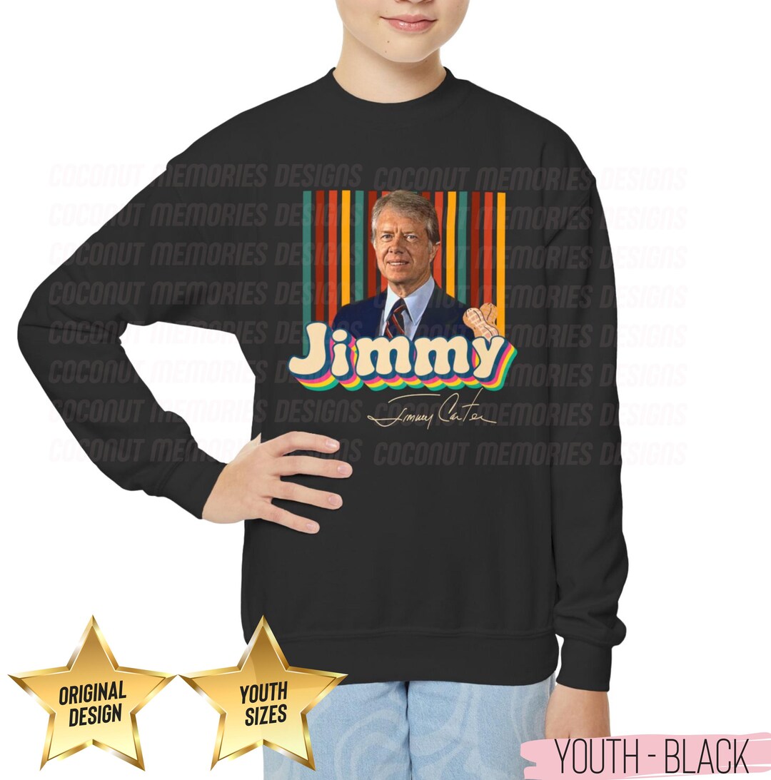 Jimmy Carter Tribute Kids Sweater, President Carter Youth Tribute ...