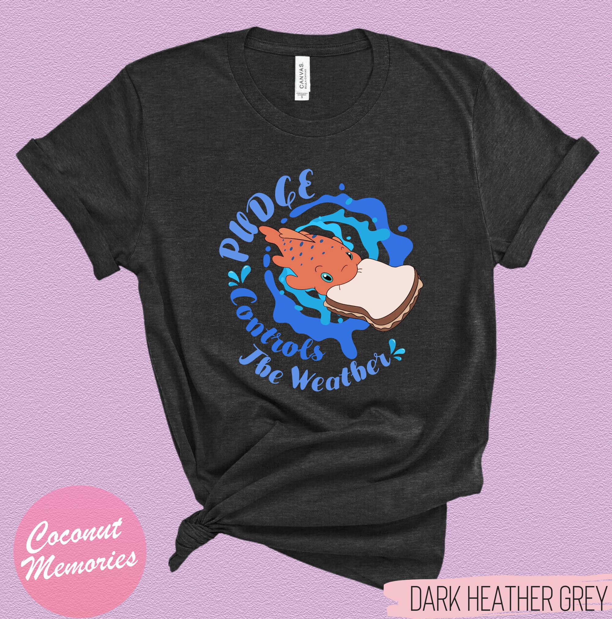 Pudge the Fish T-shirt, Lilo and Stitch Shirt, Pudge Controls the ...