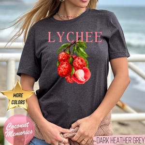 Lychee Fruit Shirt, Lychee T-shirt, Lychee Tee, Exotic Fruit Tee ...