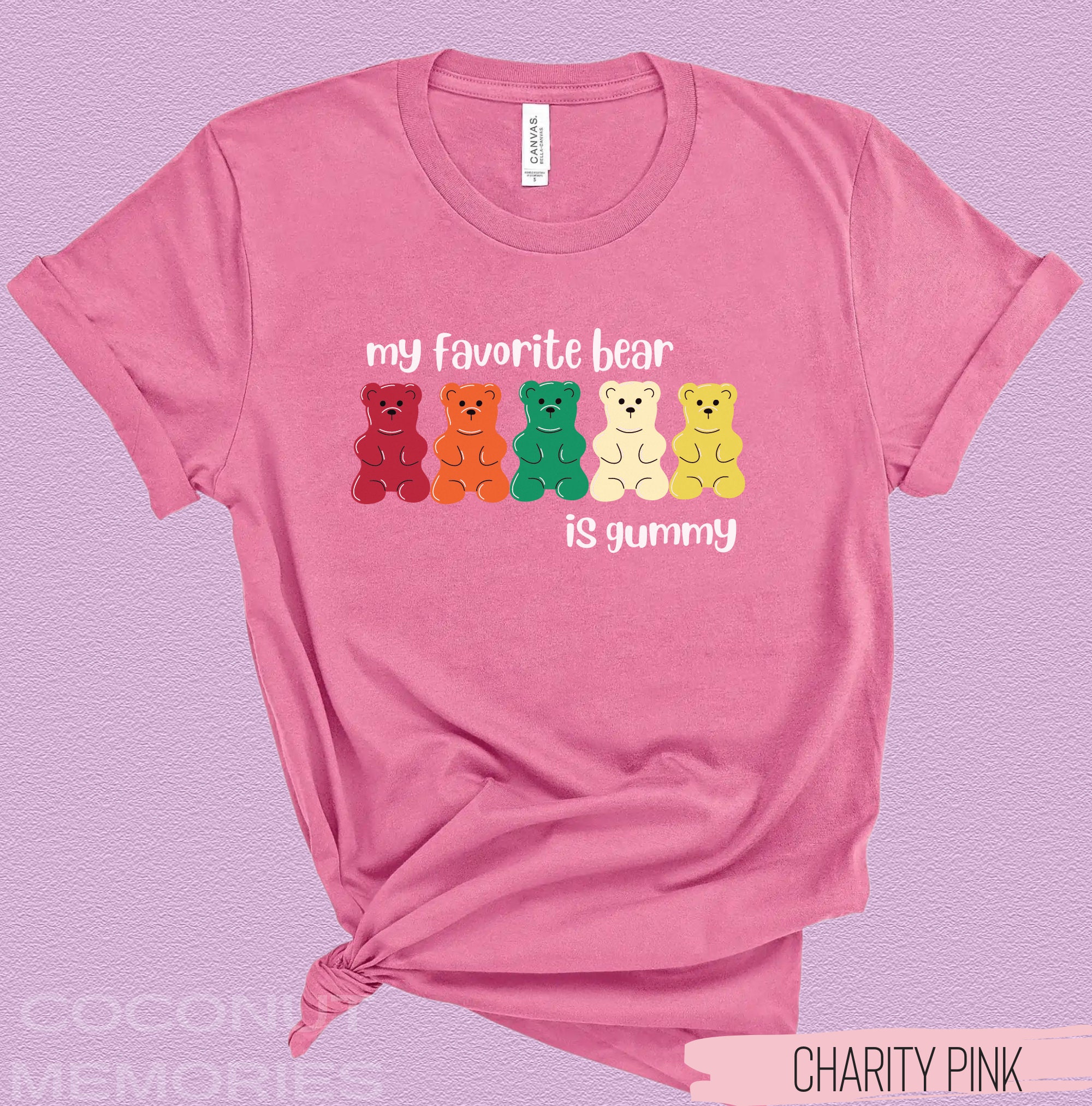 Gummy Bears Shirt, My Favorite Bear is Gummy T-shirt, Original Gummy ...