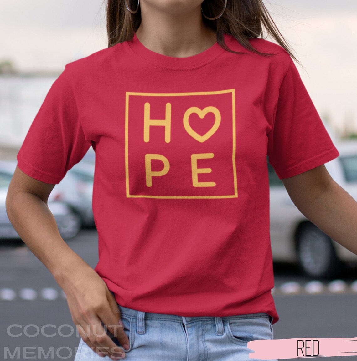 Hope Heart Shirt, Inspirational and Motivational T-shirt, Hope and ...