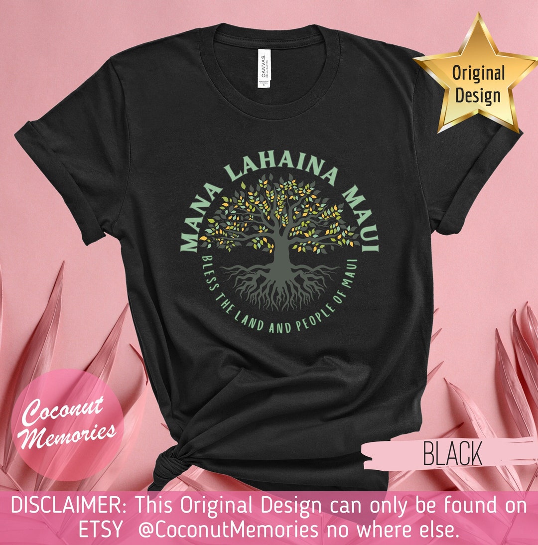 Mana Lahaina Maui T-shirt, Bless the Land and People of Maui Shirt ...