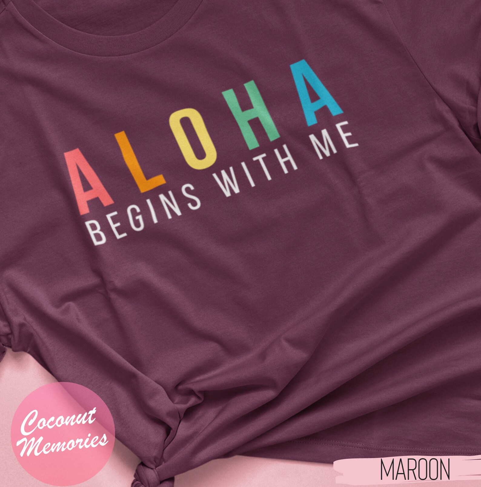 Aloha Begins With Me Shirt, Spread Aloha Everywhere T-shirt, Aloha ...