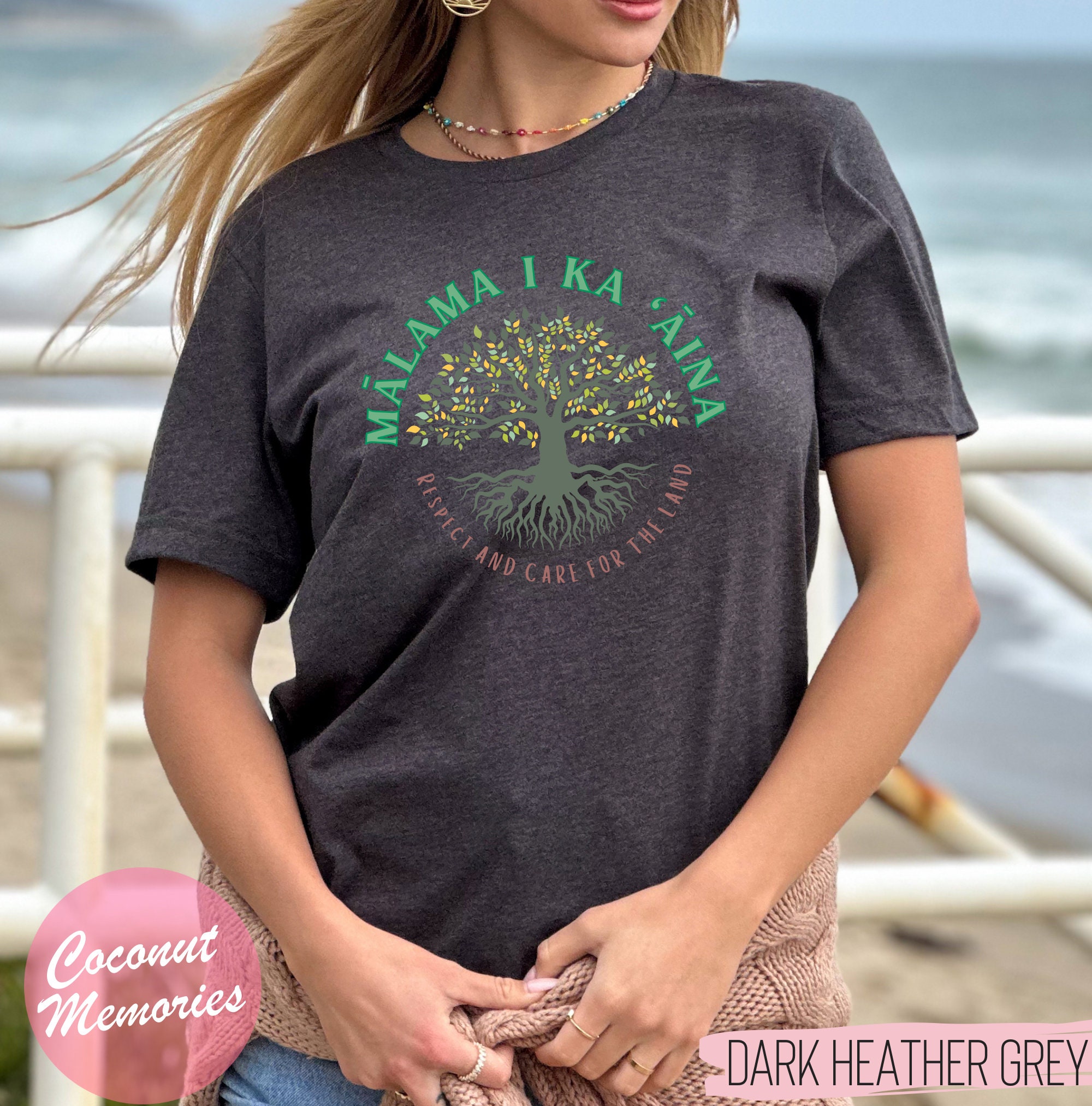 Mālama I Ka ʻĀina Shirt, Respect and Care for the Land, Oleo Hawaii ...