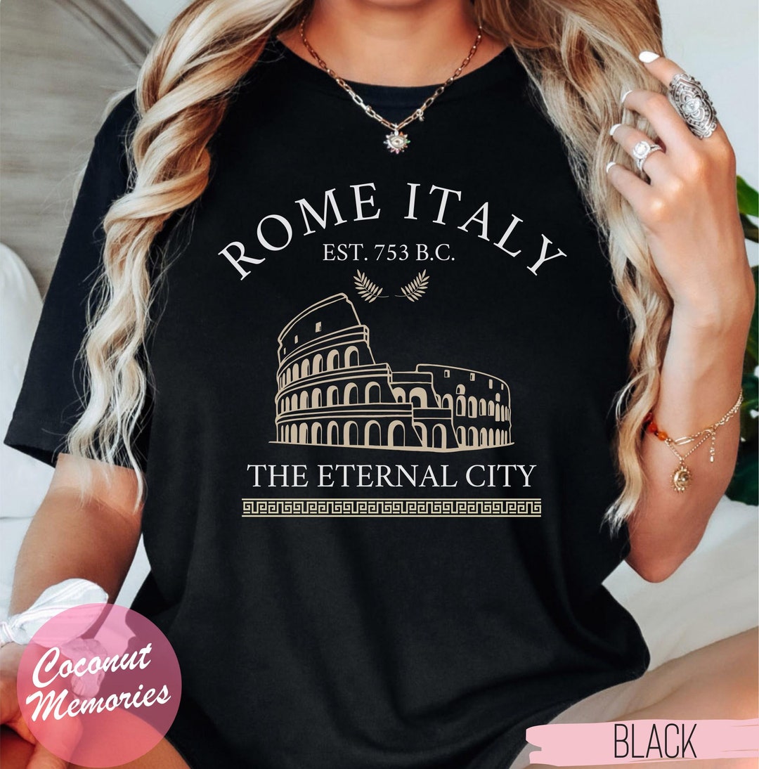 Rome Italy Vacation Shirt, Colosseum Shirt, Funny Italy Souvenir, I ...