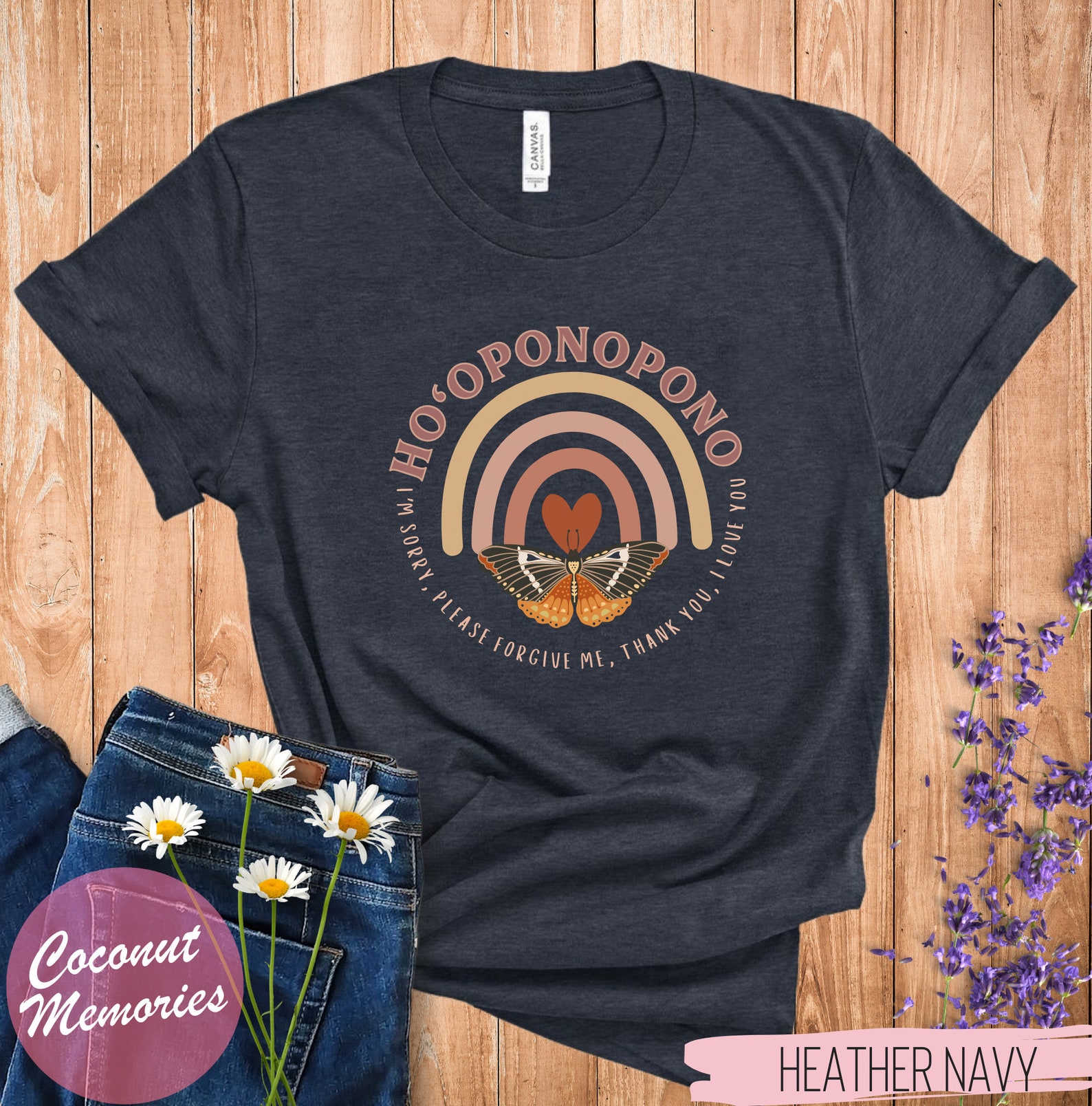 Ho'oponopono Shirt, Hawaiian Prayer T-shirt, Meditation Tee ...