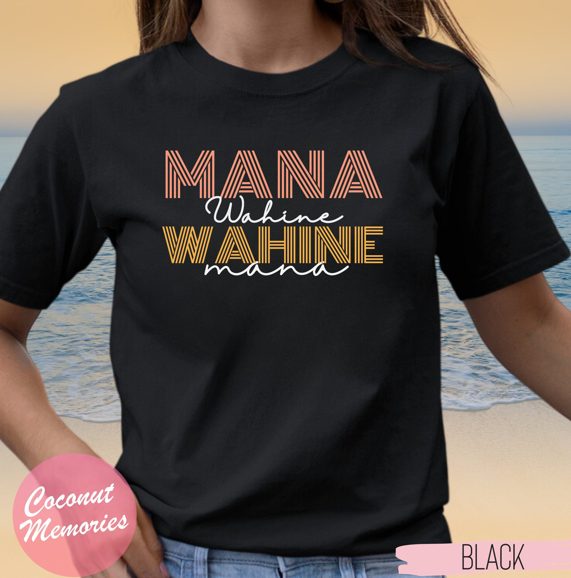 Mana Wahine Shirt, Womens Strength T Shirt, Badass Wahine, Olelo Hawaii ...