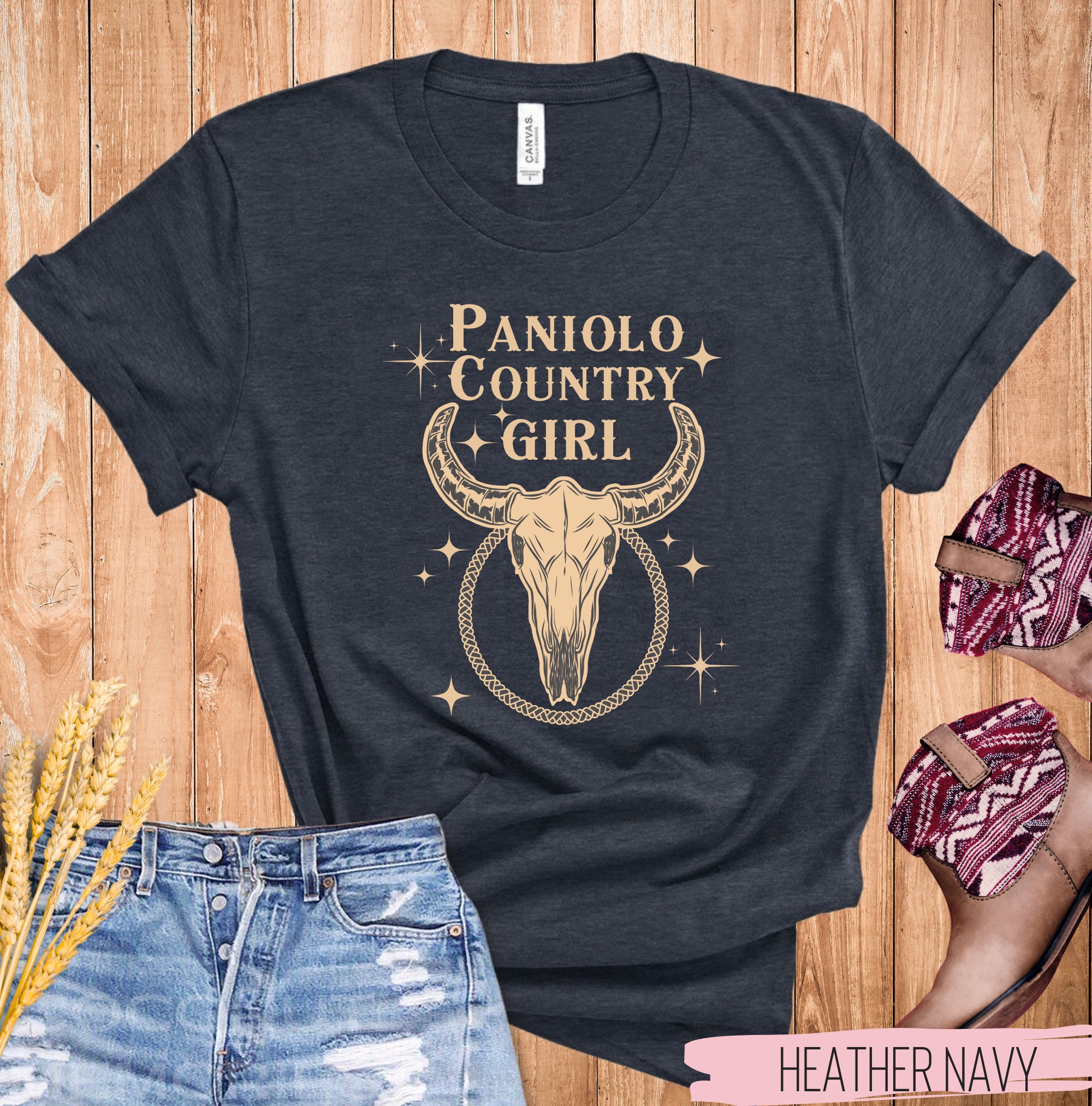 Paniolo Country Girl Camiseta Camisa de vaquero hawaiano - Etsy España