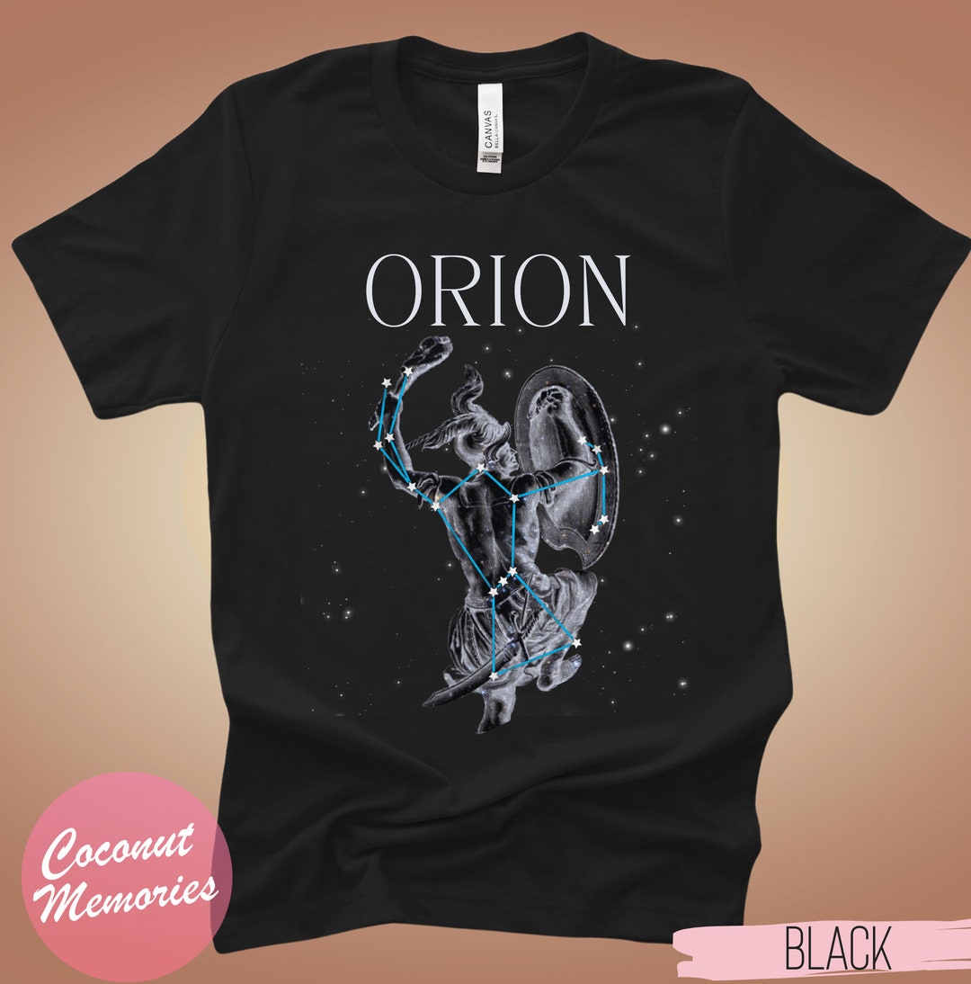 Orion Star Constellation Shirt, Orion Greek Mythology T-shirt ...