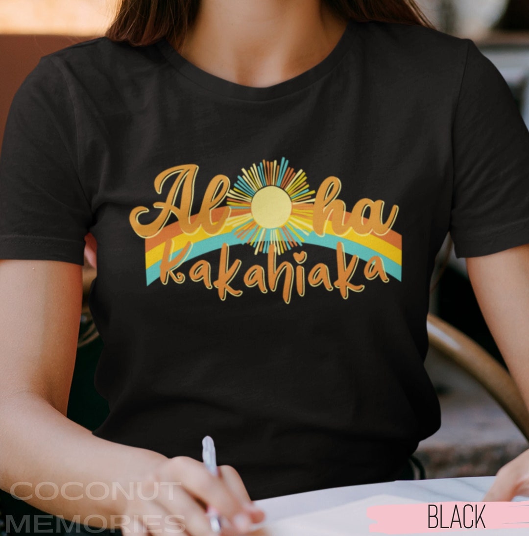 Camisa Aloha Kakahiaka camiseta Good Morning Hawaii arco - Etsy España