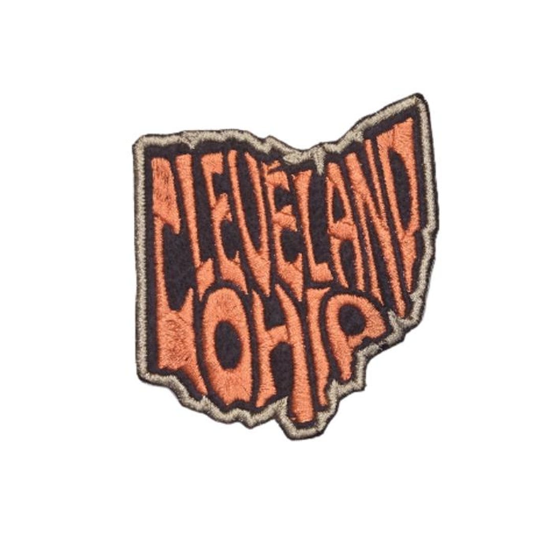 Cleveland Ohio Iron on Patch - Ohio Iron on Patch - Etsy