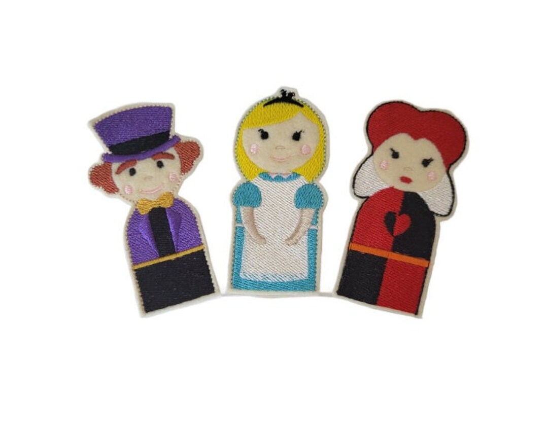Fairy Tale Finger Puppets - Alice in Wonderland - Make Believe - Fine ...