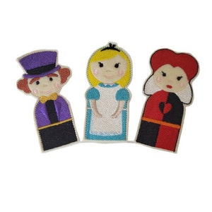 Fairy Tale Finger Puppets - Alice in Wonderland - Make Believe - Fine ...