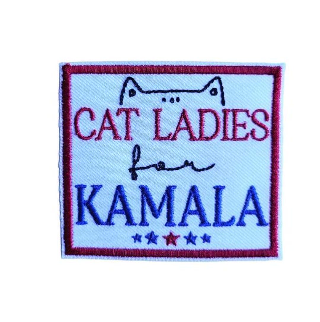 Cat Ladies for Kamala Iron on Patch - Etsy