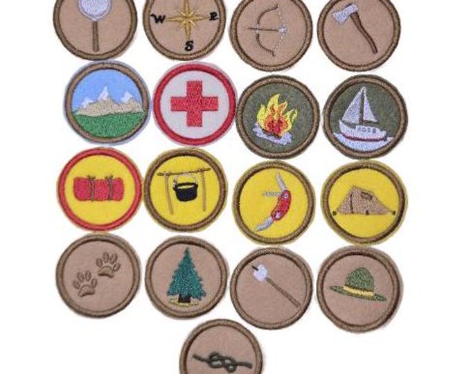 Alternative Scouting for Girls and Boys Merit Badges - FULL SET OF 24 ...