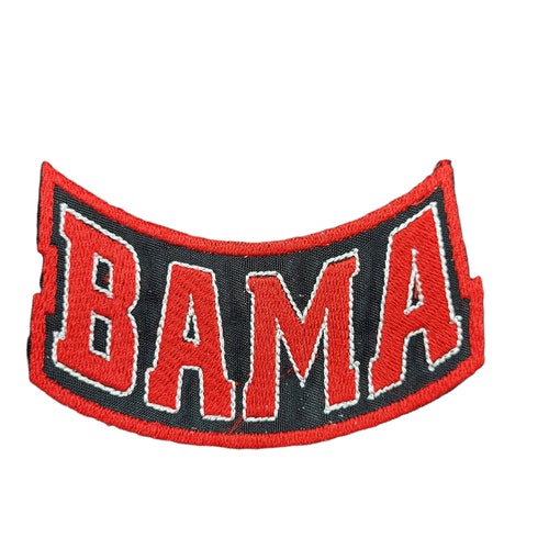 Alabama Football Houndstooth Embroidered Patch - Etsy
