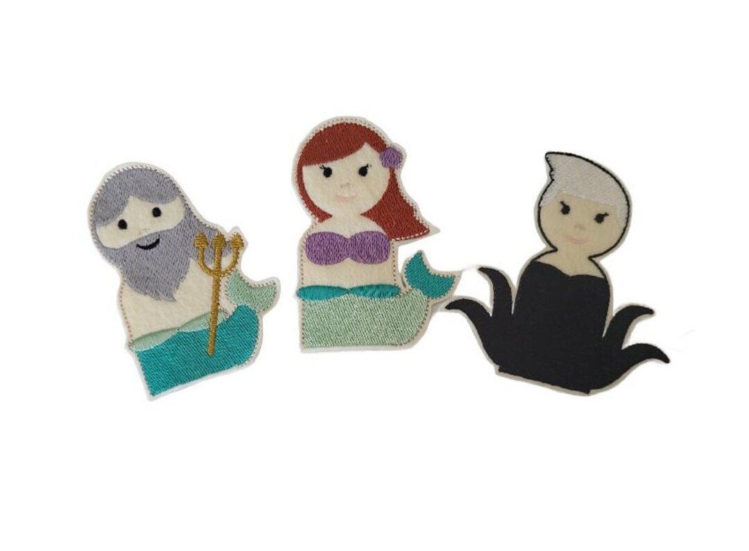 Fairy Tale Finger Puppets - the Little Mermaid - Make Believe - Fine ...