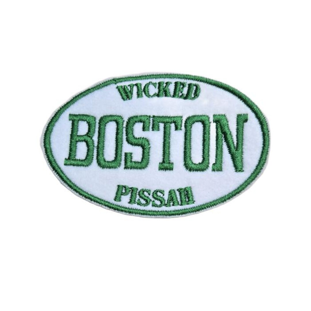 Wicked Boston Pissah Iron on Patch - Etsy