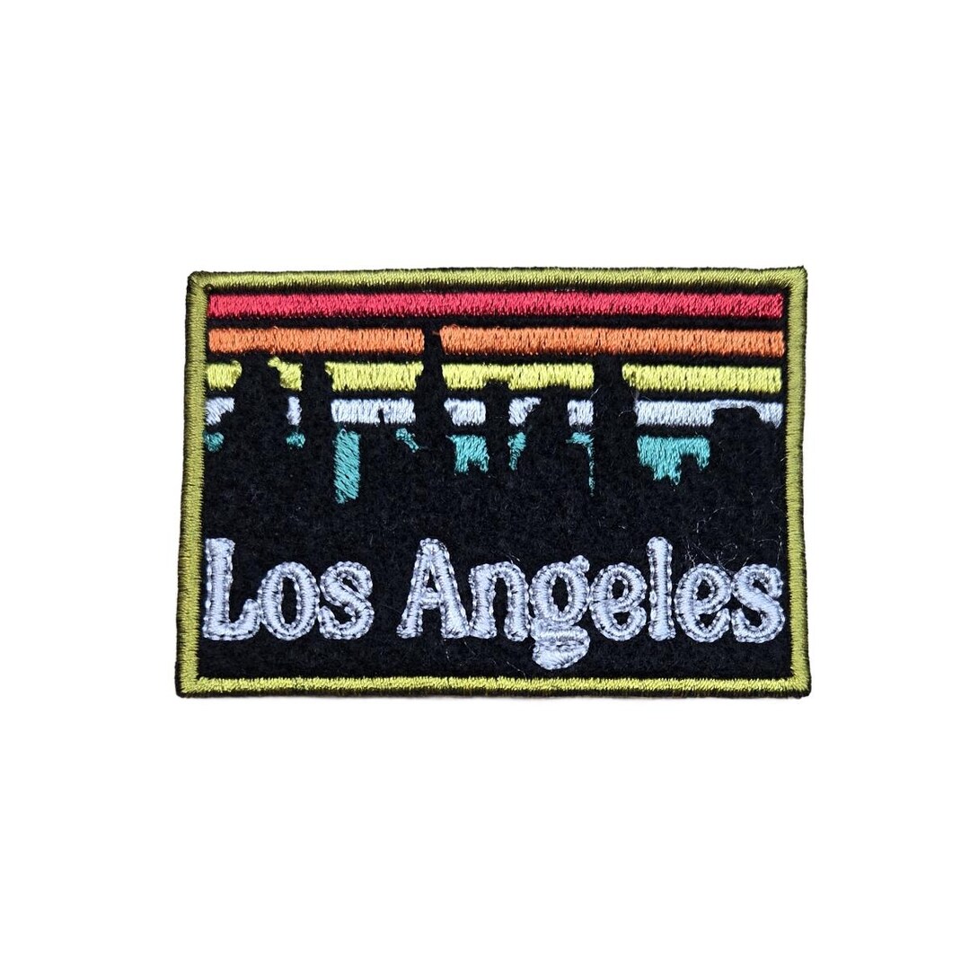 Los Angeles Skyline Iron on Patch - California Patch - Etsy