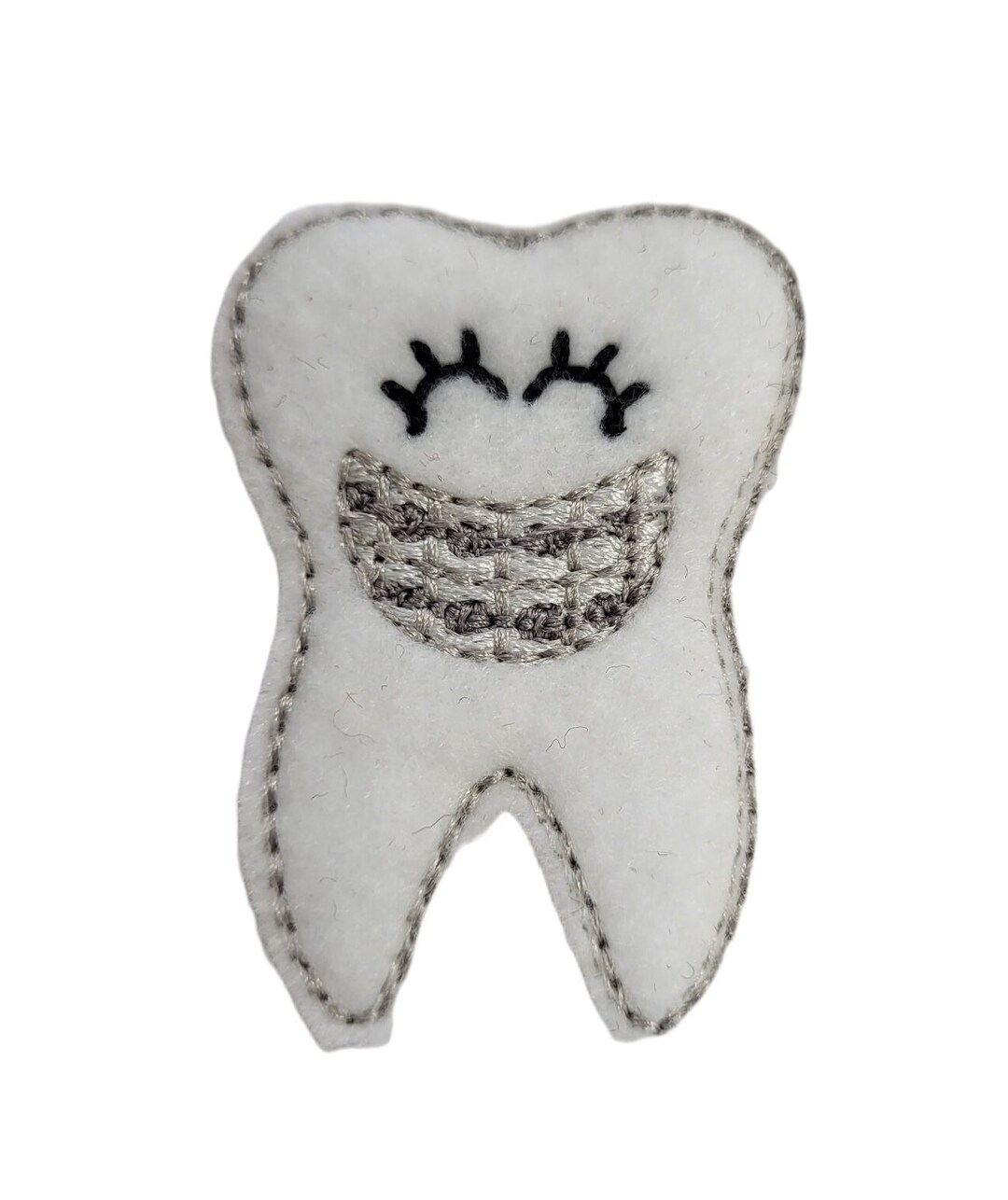 Brace Face Tooth Felt Feltie - Etsy