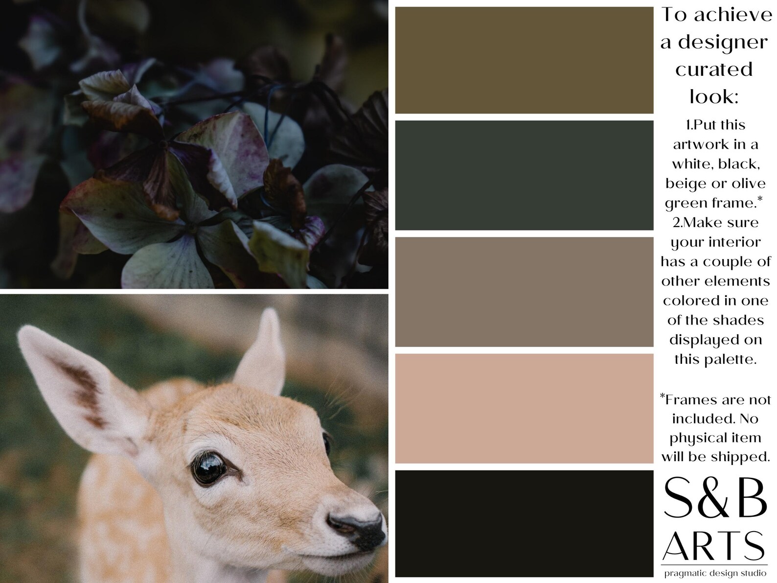 BUCOLIC BLISS. Art Quality Photo Collage. Aesthetic and Modern | Etsy