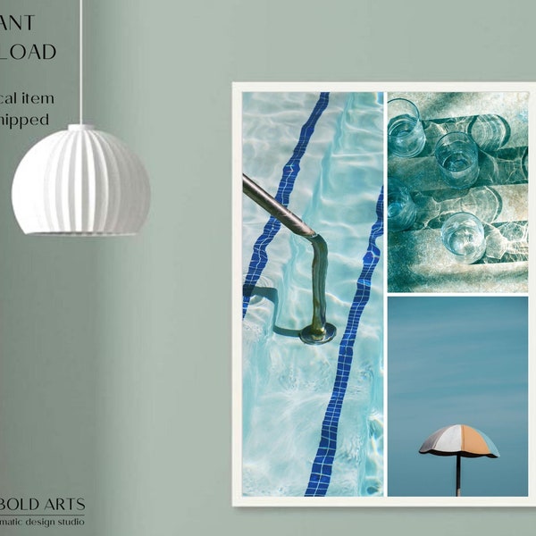 Swimming Photo Collage - Etsy