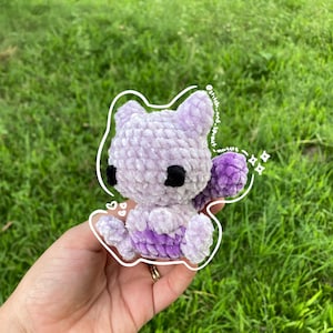 Crochet Mewtwo Pattern - PDF - Etsy