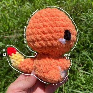 Crochet Charmander Pattern - PDF - Etsy