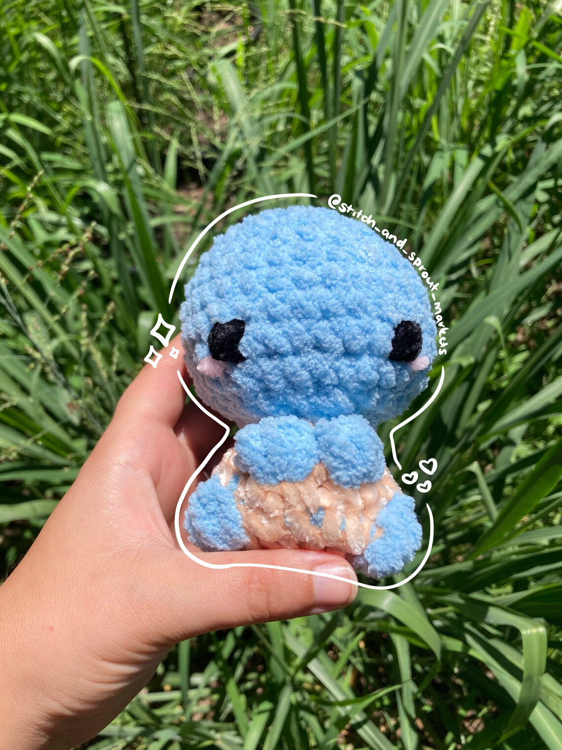 Crochet Squirtle Pattern - PDF - Etsy