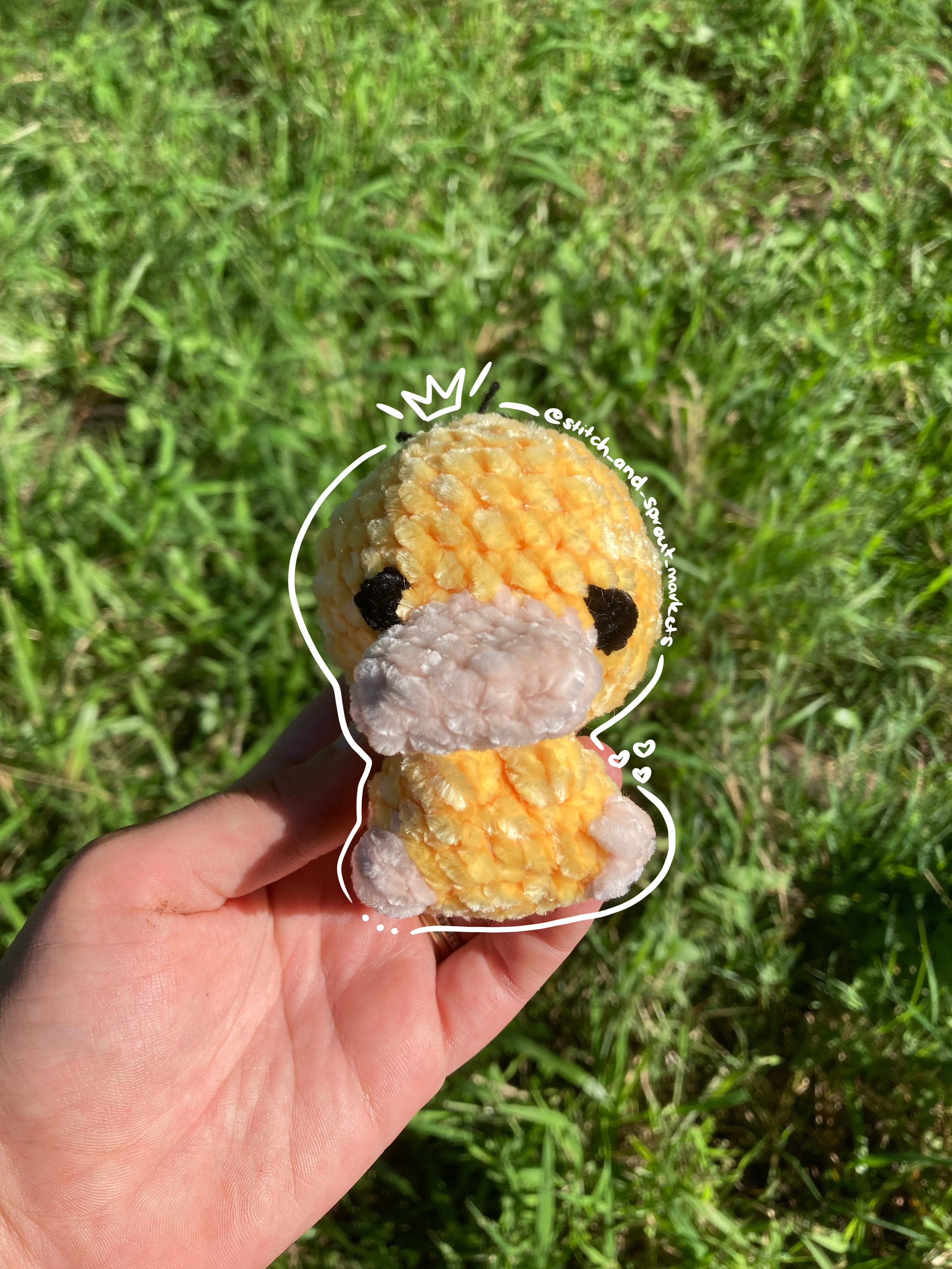 Crochet Psyduck Pattern - PDF - Etsy