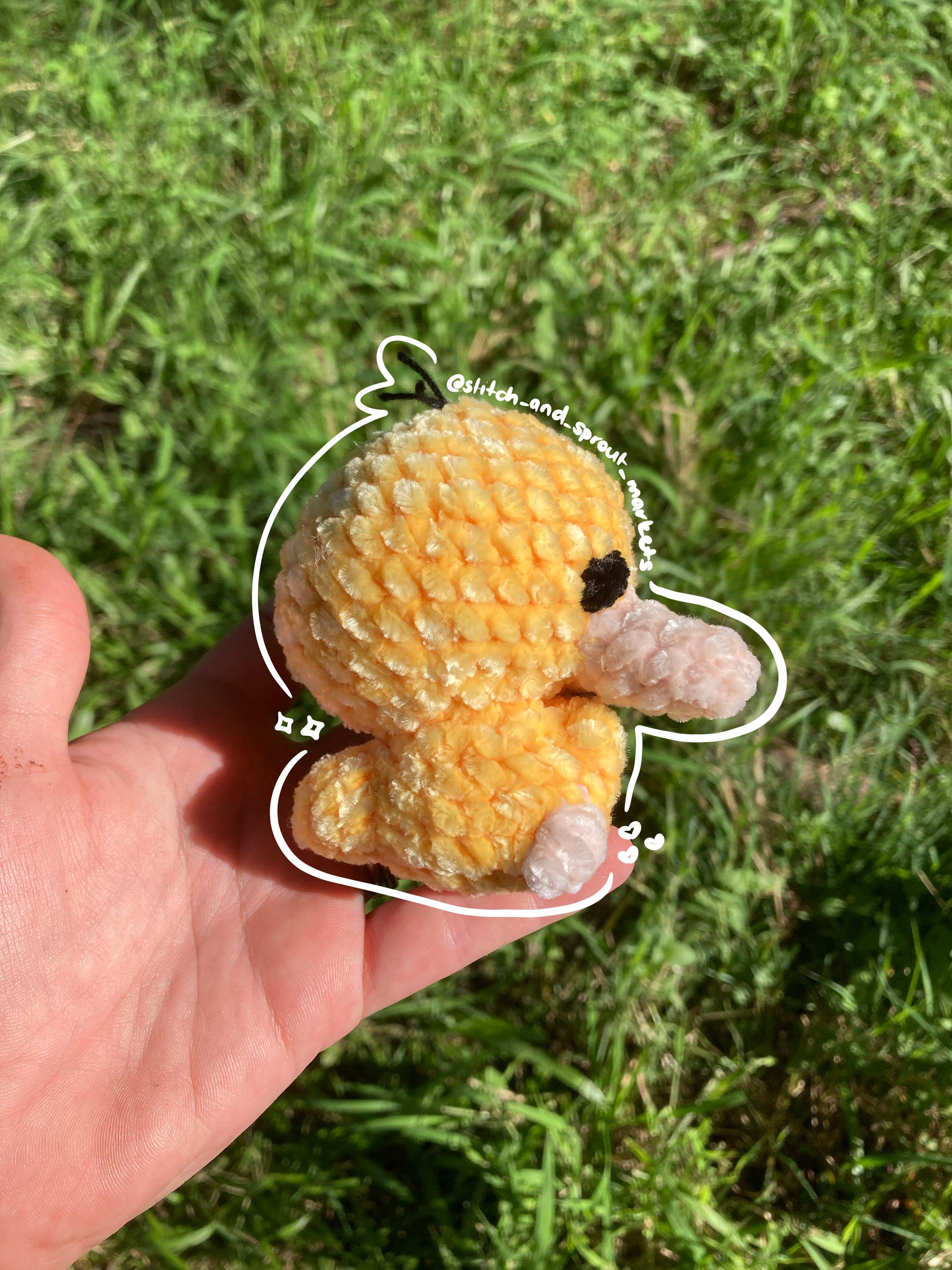 Crochet Psyduck Pattern - PDF - Etsy