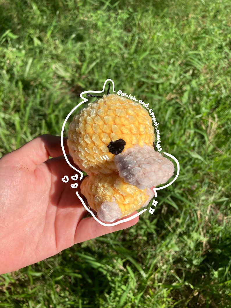 Crochet Psyduck Pattern - PDF - Etsy