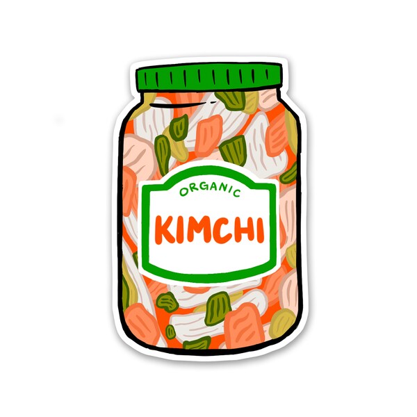 Kimchi Sticker - Etsy