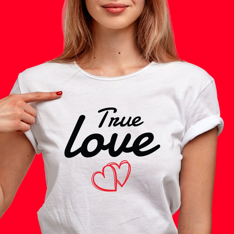 True Love Svg File for Instant Download - Etsy