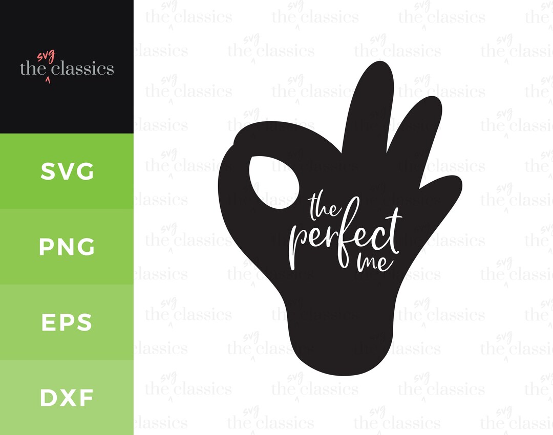 Buy The Perfect Me Svg File Instant Download Online in India - Etsy