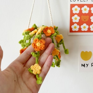 String of Flowers Crochet Pattern Bundle | Daisy, Rose and Morning ...