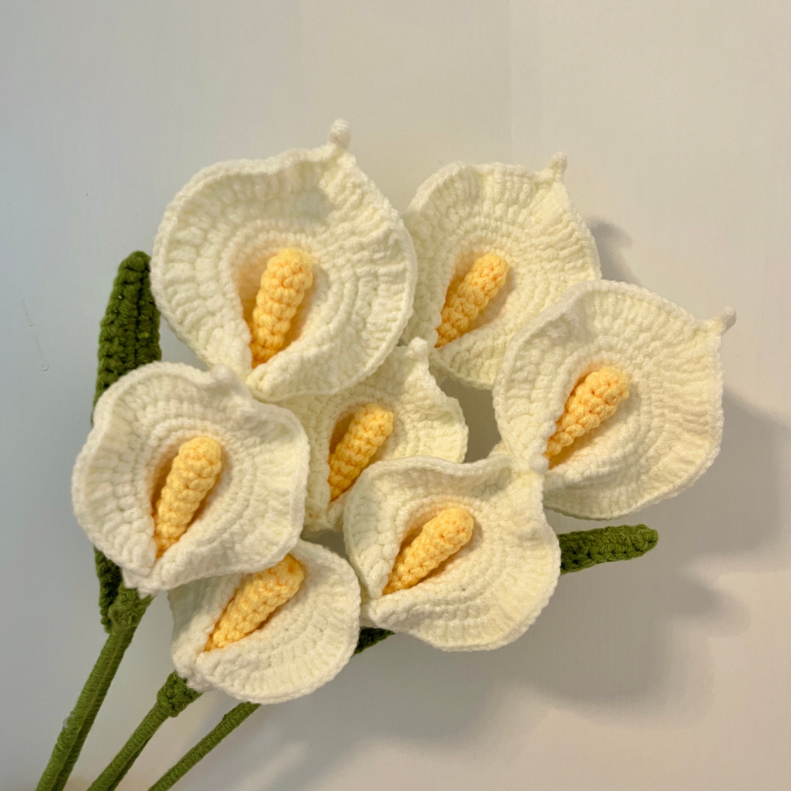 Crochet Pattern Calla Lily Flower Craft DIY Tutorial by - Etsy