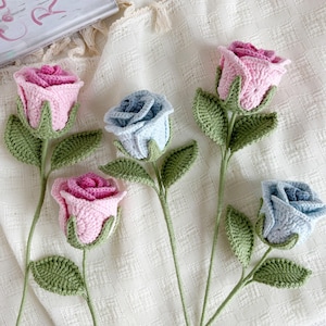 Bell Rose Crochet Pattern | Crochet Flowers Bouquet | Digital Download ...