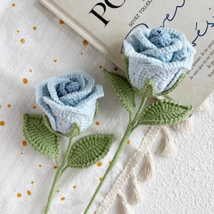 Bell Rose Crochet Pattern | Crochet Flowers Bouquet | Digital Download ...