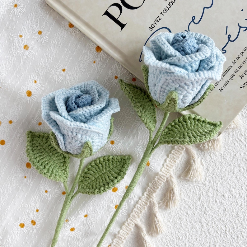 Bell Rose Crochet Pattern | Crochet Flowers Bouquet | Digital Download ...